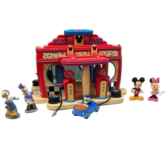 Disney | Toys | Disneys Mickey Mouse And Friends Car Wash Play Set ...